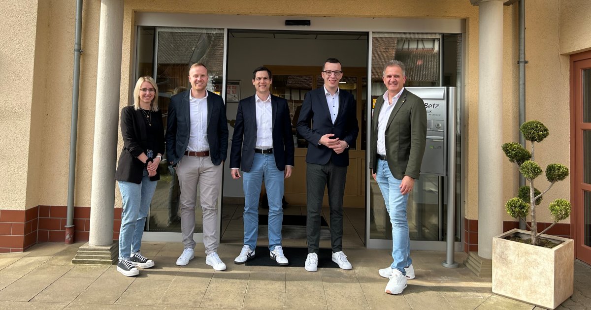 Erster Kreisbeigeordneter Patrick Krug zu Gast bei Betz Technik ...